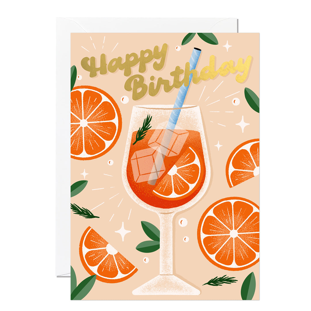 Aperol Spritz Birthday – Ricicle Cards Wholesale